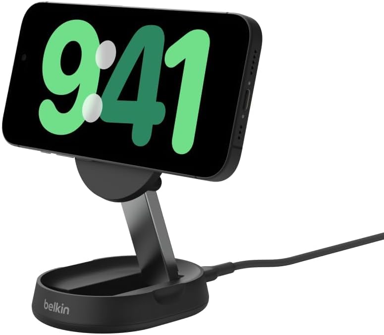 Belkin BoostCharge MagSafe Charger, Magnetic Foldable Wireless Charging ...