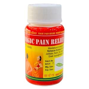 Magic Pain Relief Tablet- 60 Tablets | Pack of 1 : Amazon.in: Health ...