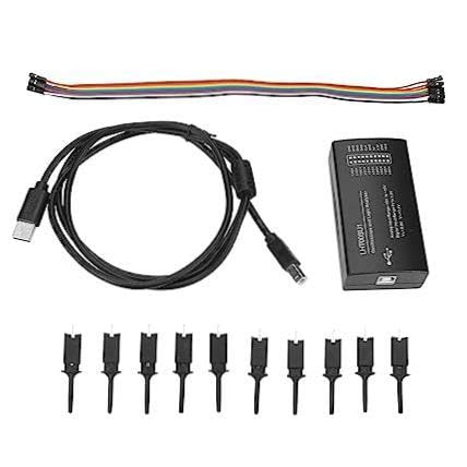 USB Oscilloscope Logic Analyzer Signal Generator & Clamp Meter - 16 ...