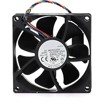 Amazon.com: QUR0812SH 8cm 8025 80mm Fan 80x80x25mm 12V 0.50A 4pin PWM ...