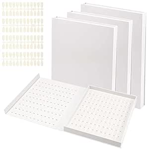 Amazon.com : TAICHEUT 4 Pack 216 Colors Nail Display Book, Nail Color ...