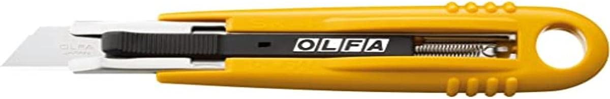 OLFA SK-4/24 Semi-Auto Self-Retracing Safety Knife Display, 24 Unit New ...