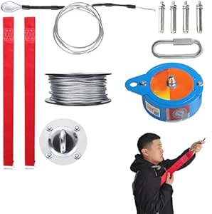Amazon.com: High-Rise Fire Escape Descent Device, 100kg Load Emergency ...