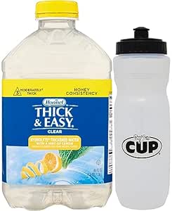 Amazon.com : Thick & Easy Clear Hydrolyte Thickened Water (Hint of ...