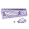 Amazon.com: surmen Cute Wireless Keyboard and Mouse Combo, Pink ...