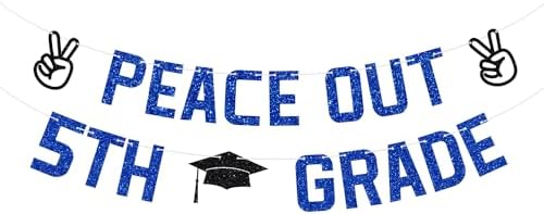 Amazon.com: Out 5th Grade Banner, Hello 6th Grade Middle School ...
