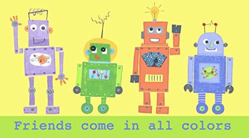 The Little Acorn Wall Art, Multi Robots : Amazon.in: Home & Kitchen