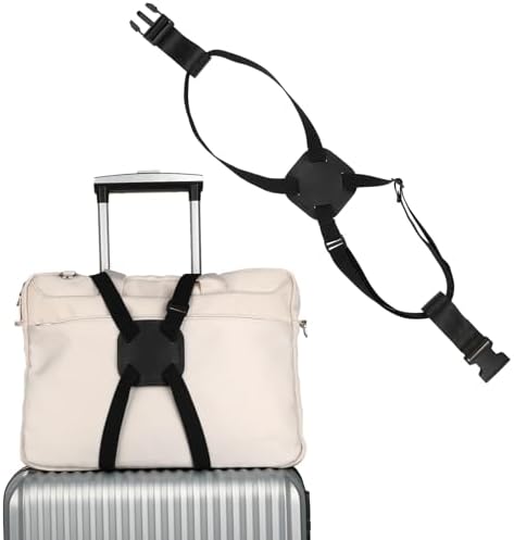 COMNICO High Elastic Luggage Straps Adjustable Carry on Travel Suitcase ...