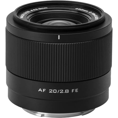 VILTROX 20mm F2.8 FE Camera Lens AF Wide-Angle Lens Full Frame with ...