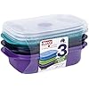 Décor Microsafe Jewel Food Containers Set | 3 Pack - 3 x 900ml | Meal ...