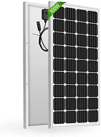 Amazon.com : ECO-Baeerss 300 Watt Solar Panel,12/24 Volt High ...
