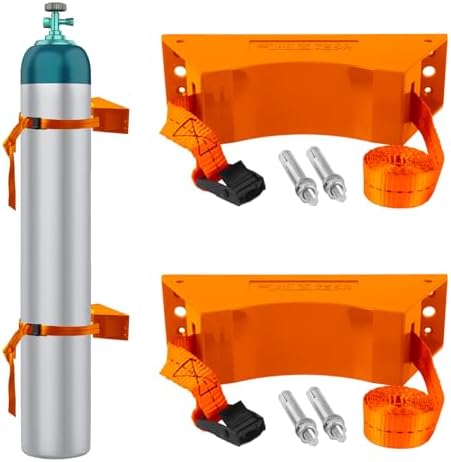 Amazon.com: AnNowshua Ling 2PCS Propane Tank Holder, Propane Tank Mount ...