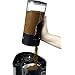 Zevro Plastic Ground Coffee Dispenser, Black/ Transparent : Amazon.co ...