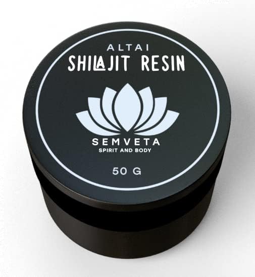 Altai Shilajit Resin - 50g Pure Shilajit - Mountain Shilajit Super ...