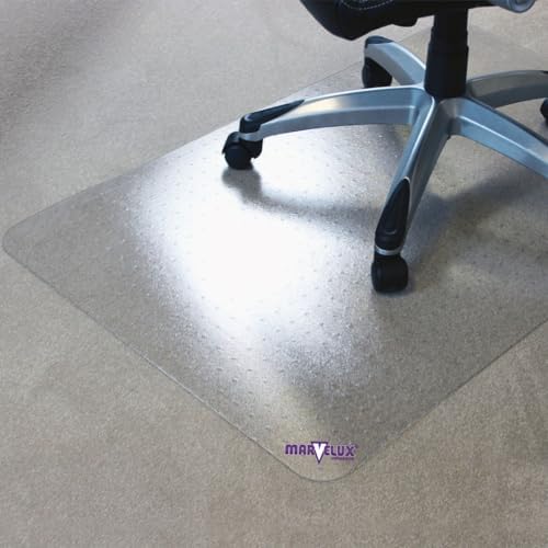 Amazon.com : Marvelux Office Chair Mat for Carpets 29" x 47" Durable ...