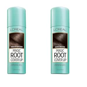 Amazon.com: L'Oreal Paris Magic Root Cover Up Gray Concealer Spray ...