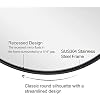 Amazon.com: MOTINI Round Mirror Circle Wall Hanging Mirror 26 Inch ...
