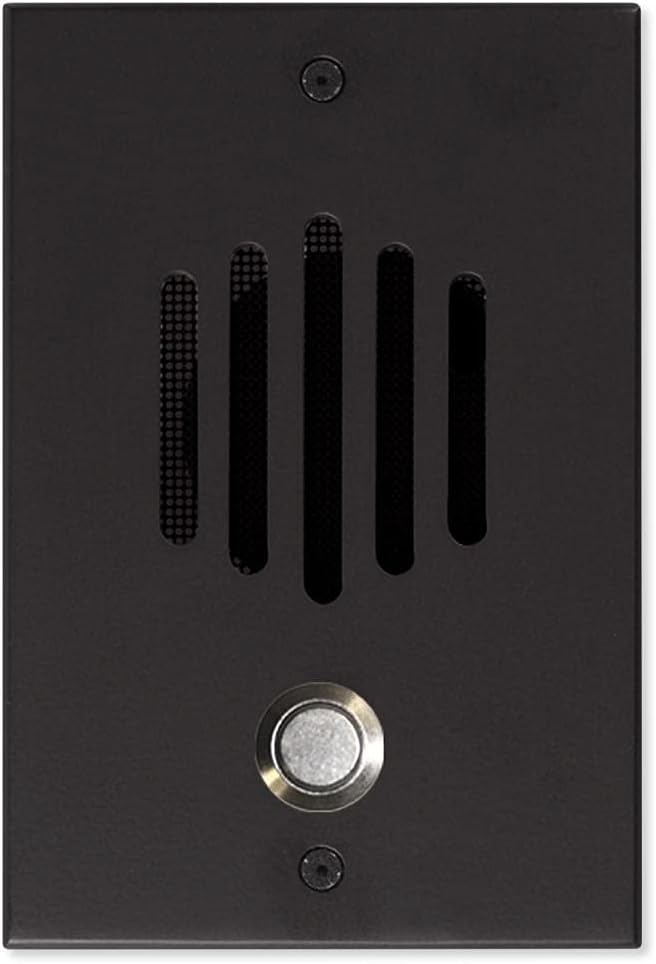 Amazon.com: Channel Vision DP Intercom Door Speaker with Camera, Black ...