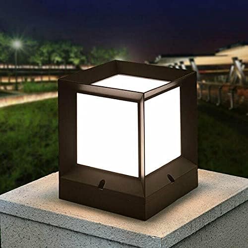 Lyse Decor Outdoor Gate Light, Lights for Boundary Pillar Lamp Cube ...