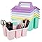 Amazon.com: Find Scrapblooms Plastic Caddy For Classroom,Office,Home,6 ...