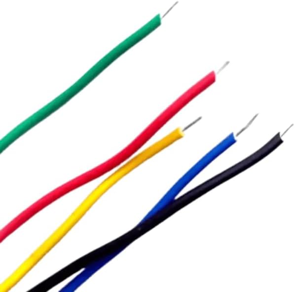 (30 metre) Five colour Single Strand Multi Colour Hookup Wire - 22AWG ...