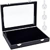 Amazon.com: NBEADS Black Velvet Pin Display Case, 11x7.8x1.9 Inch Wall ...