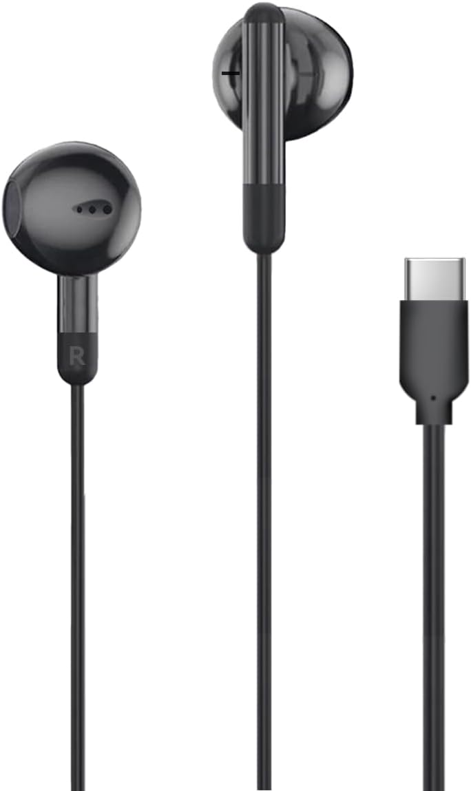 MAS CARNEY USB C Headphones Wired TH8,In Ear Type C Earphones with Mic ...