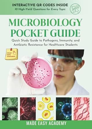 Microbiology Pocket Guide: Quick Study Guide to Pathogens, Immunity ...