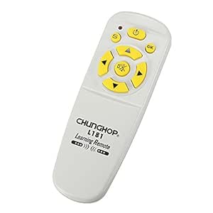 Buy Caring CHUNGHOP L181 Mini Universal Learning Remote Control for TV ...