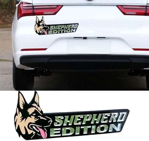 Amazon.com: Dog Edition Car Badges Laser Cutting Car Vehicle Emblem,3D ...