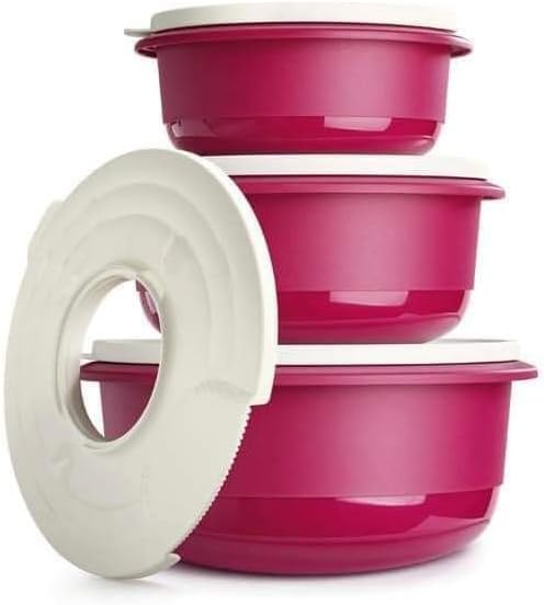 Amazon.com: Tupperware Brand Ultimate Mixing Bowls - Includes 3 Bowls ...