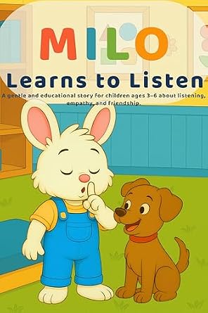 Milo Learns to Listen: A social-emotional learning book for kids ages 3 ...