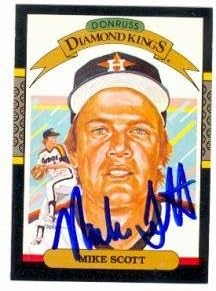 Mike Scott autographed baseball card (Houston Astros) 1987 Donruss #18 ...