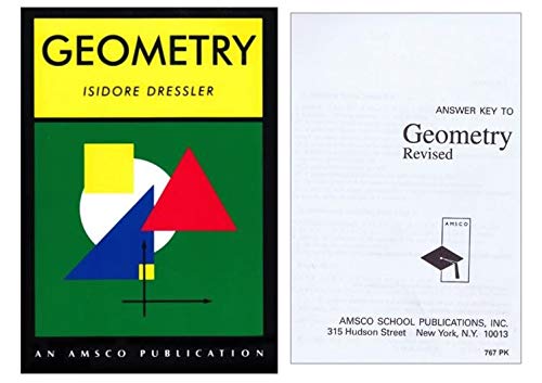 Geometry, Revised Student Edition + Answer Key Set: Perfect Learning ...