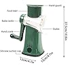 Amazon.com: snow keychain Rotary Graters 5 in 1 Rotary Cheese Grater ...