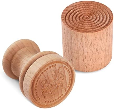Amazon.com: Octopus Corzetti Pasta Stamp Beech Wood Basic Cut Spiral ...