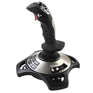 Flight Stick, PXN-2113 Flight Joystick has 12 Programmable Buttons and ...