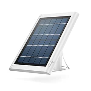 Amazon.com: Ring Super Solar Panel, 5W, Barrel Plug Connector - for ...