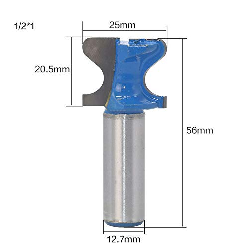 End Milling Cutter Bit, 1/2″ Shank Finger Pull Drawer Pull Stool ...
