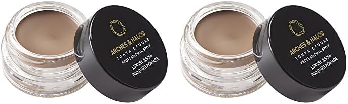 Amazon.com : Arches & Halos Luxury Brow Building Pomade - Warm Brown ...