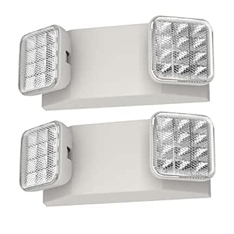 SpectSun Double Head Emergency Light Double Sided Emergency LED Lamp ...
