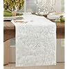 Amazon.com: Faux Fur Design Table Runner, 15"x120", White: Home & Kitchen
