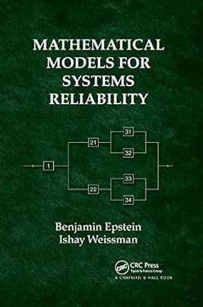 Mathematical Models for Systems Reliability : Epstein, Benjamin ...