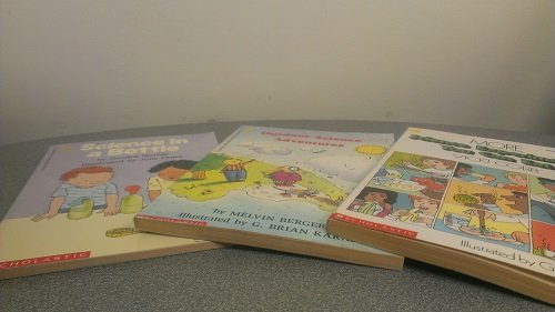 3 Volumes of Scholastic Kids Science Books: Science in a Bottle ...