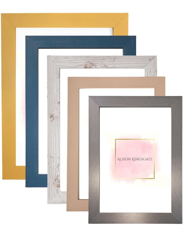 Alison Kingsgate White Oak 40x30cm Frame Picture Frames - 40x30cm White ...