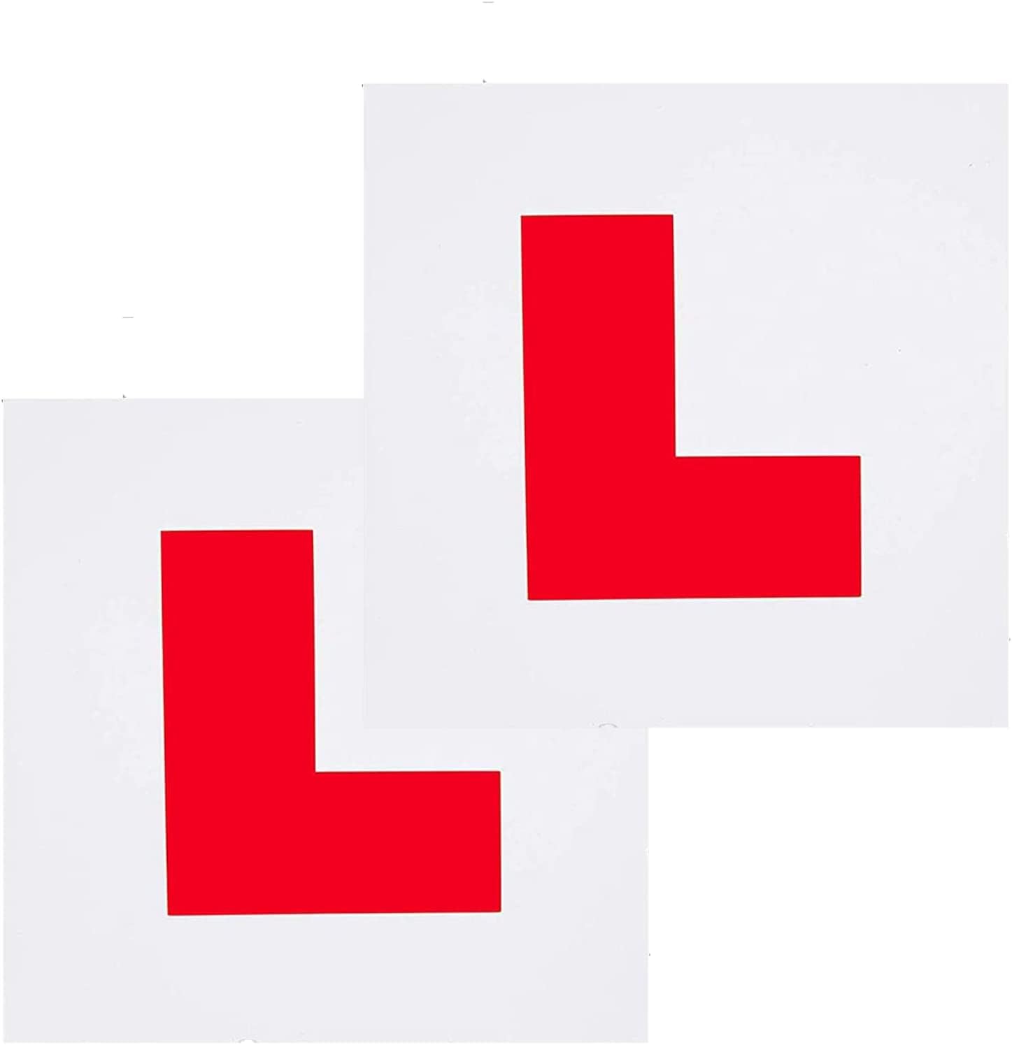 Simply TL1000 Pack of 2, Fully Magnetic Car L-Plates, Twin Pack for ...