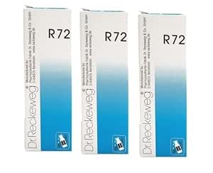 Buy Dr Reckeweg R72 Drop 22 ML Germany (Pack of 3) Online at Low Prices ...