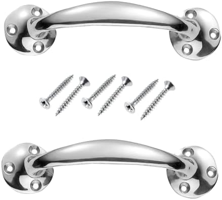 Chrome Plated Victorian Bow Shaped Handles 150mm Bow Door Pull Handle ...