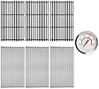 Amazon.com : DELSbbq Grill Grates and Emitter Plates for Charbroil ...