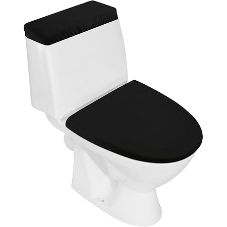Amazon.com: Madeals Toilet Tank Lid Cover Fabric Cover for A Lid Toilet ...